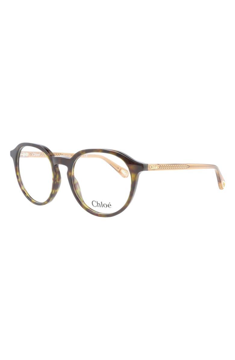 Chloé Core 47mm Round Optical Glasses | Nordstromrack