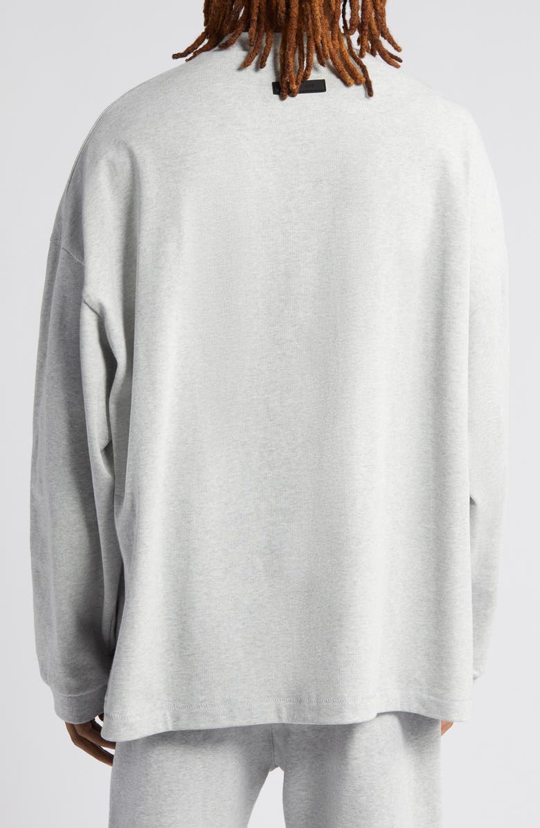 Fear of God Essentials Oversize Long Sleeve Logo Graphic T-Shirt ...