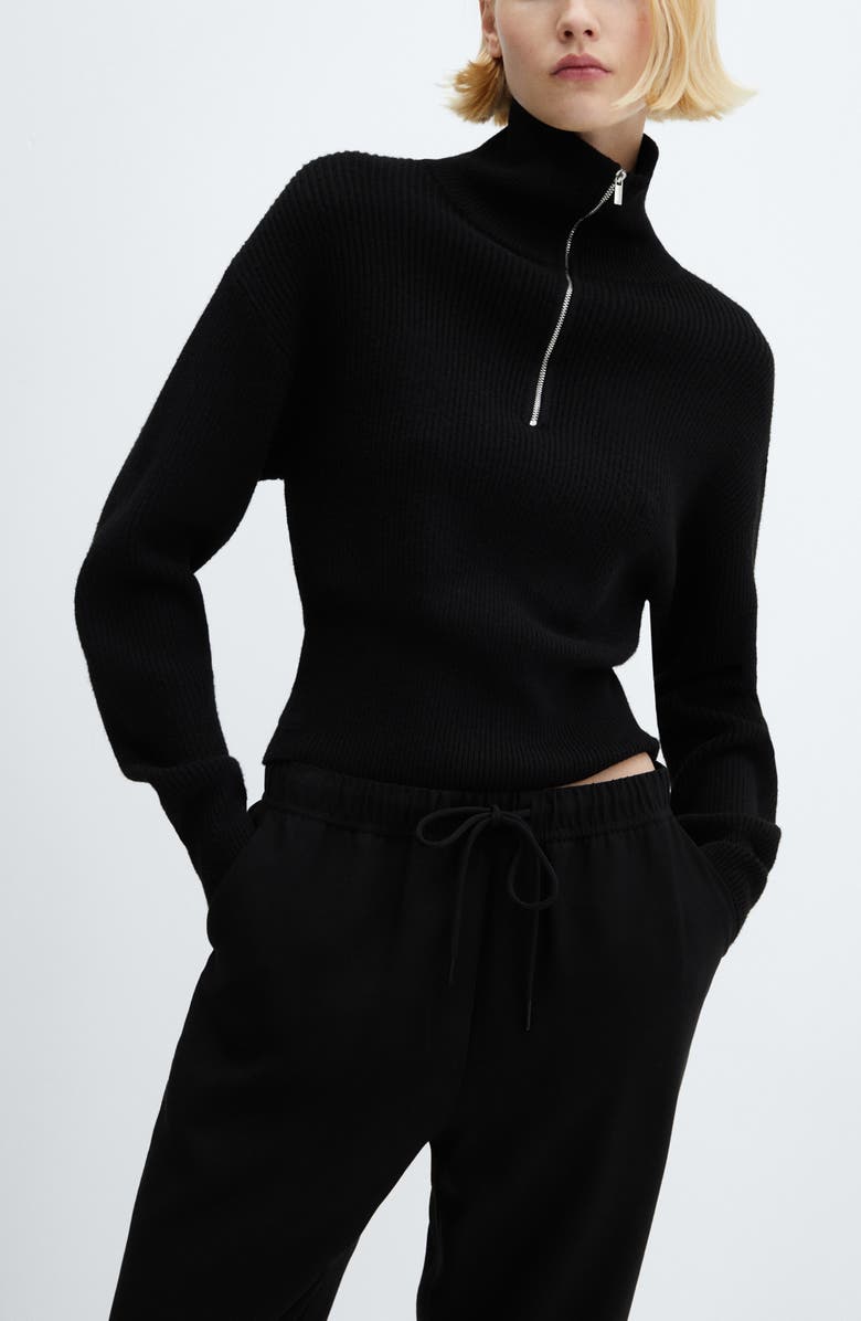 MANGO Drawstring Straight Leg Pants | Nordstromrack