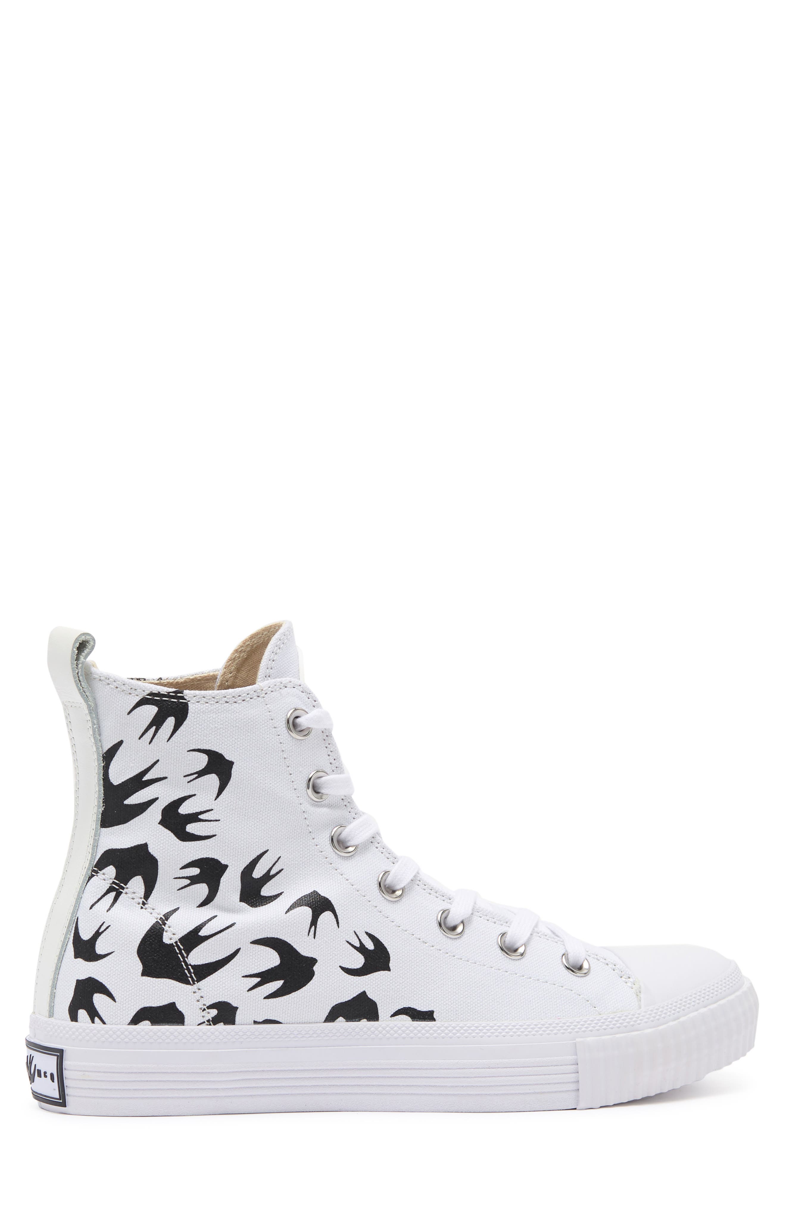 McQueen MCQ BY ALEXANDER MCQUEEN Swallow Swarm Vulcanized Hi Top ...