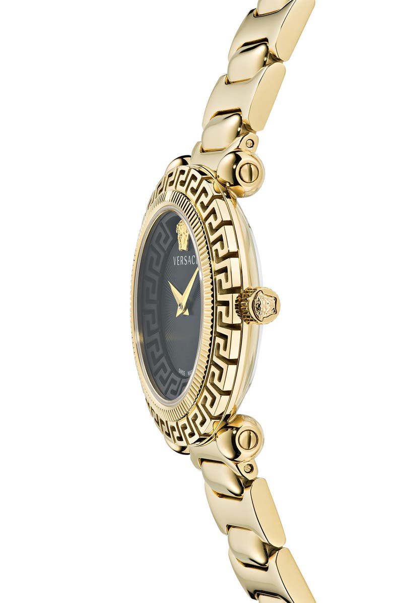 Versace Greca Twist Bracelet Watch, 35mm | Nordstromrack