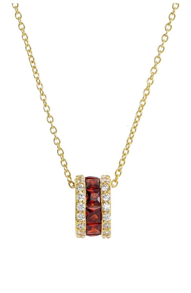 SAVVY CIE JEWELS 18K Yellow Gold Vermeil Rhondell Earrings & Pendant ...