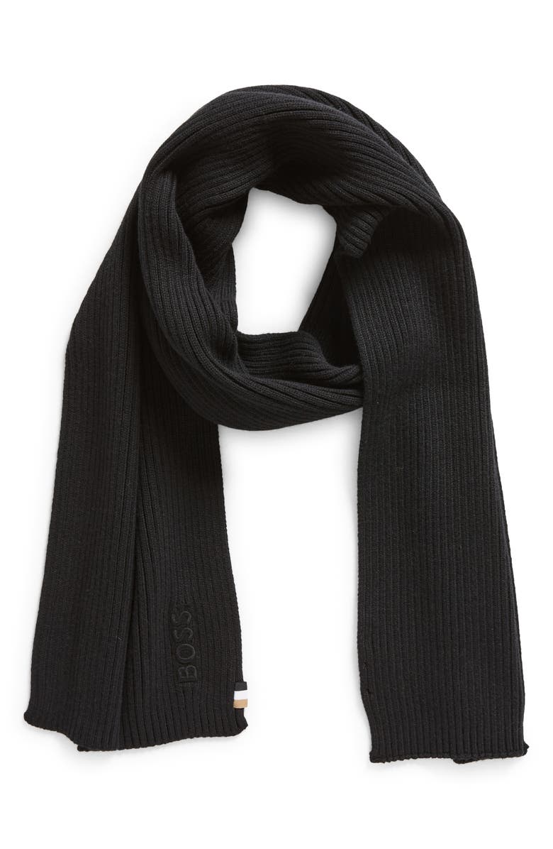 BOSS Magico Rib Scarf | Nordstrom