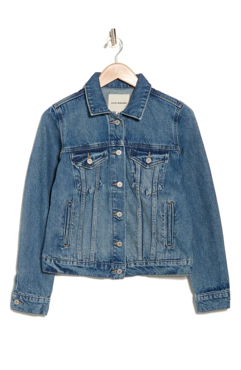 Lucky Brand Tomboy Trucker Denim Jacket | Nordstromrack