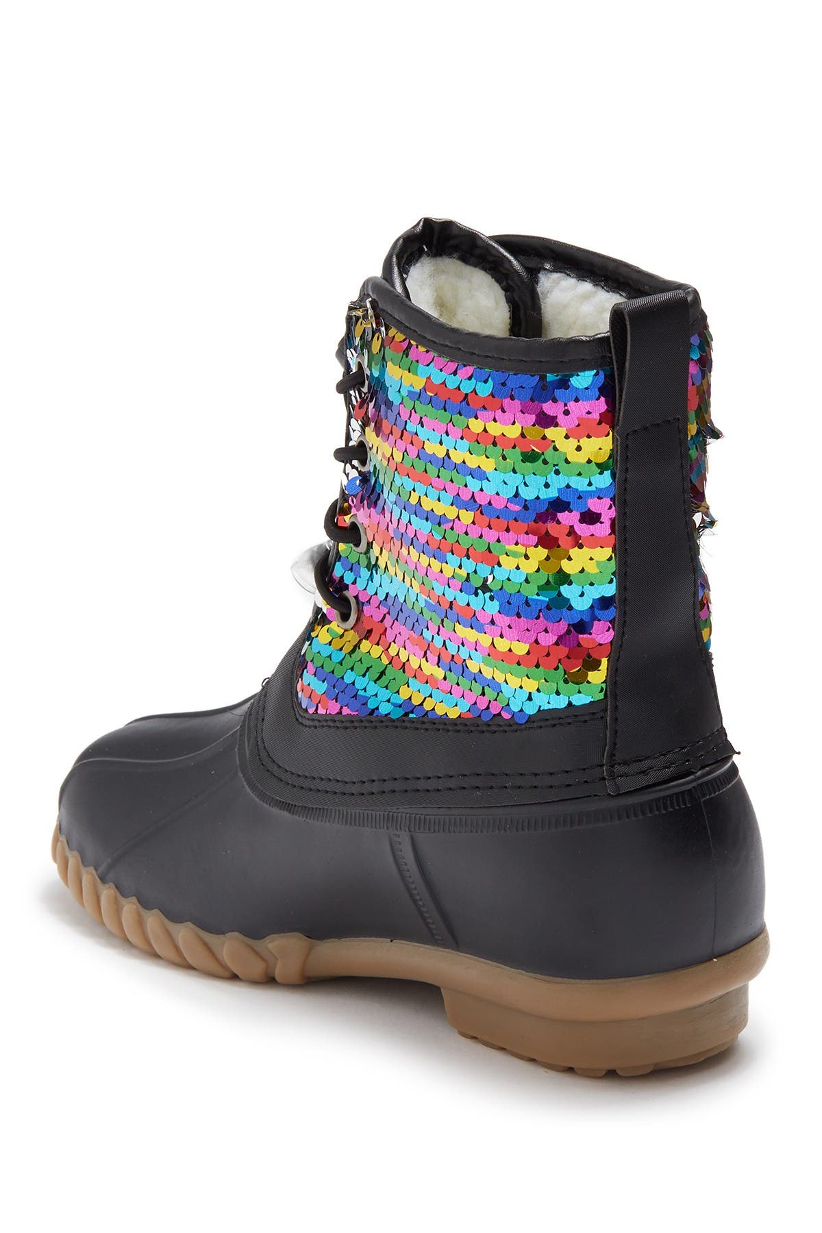 OLIVIA MILLER OMG Multi Sequin Duck Boot | Nordstromrack