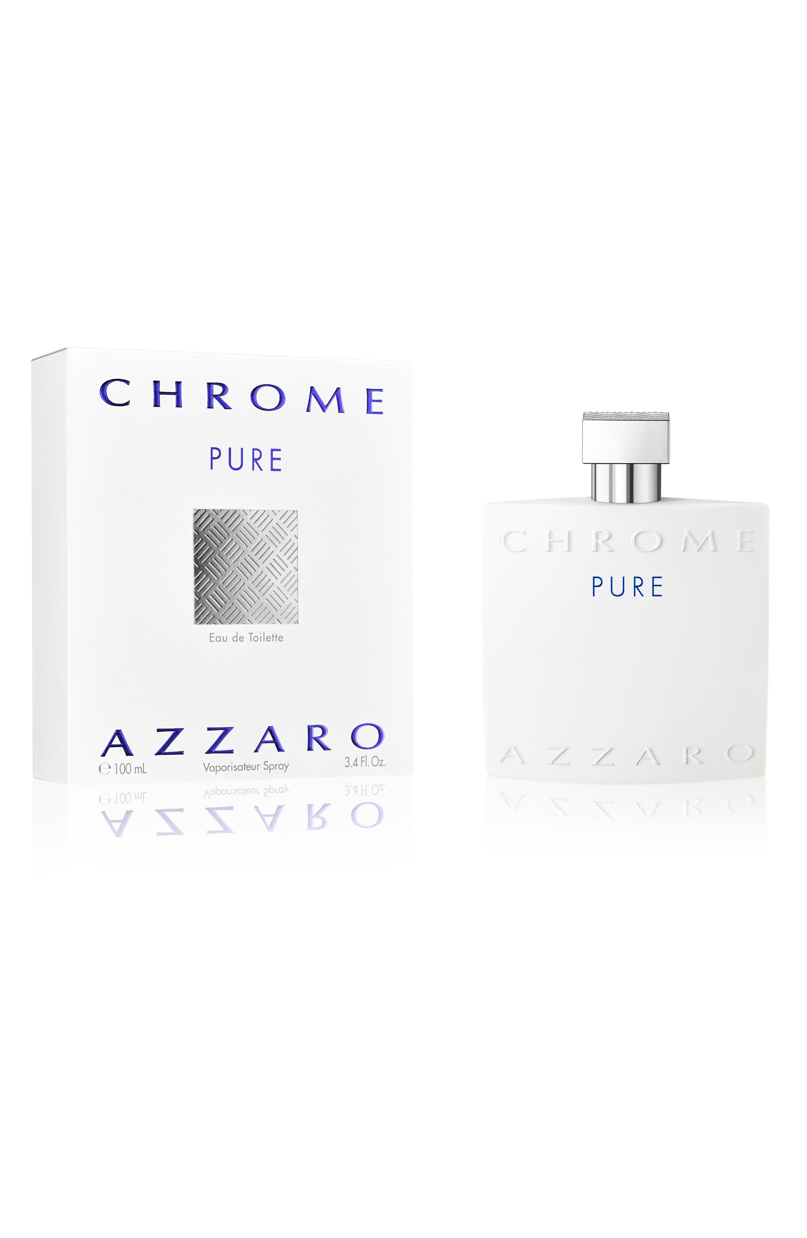 AZZARO Chrome Pure Eau de Toilette | Nordstromrack