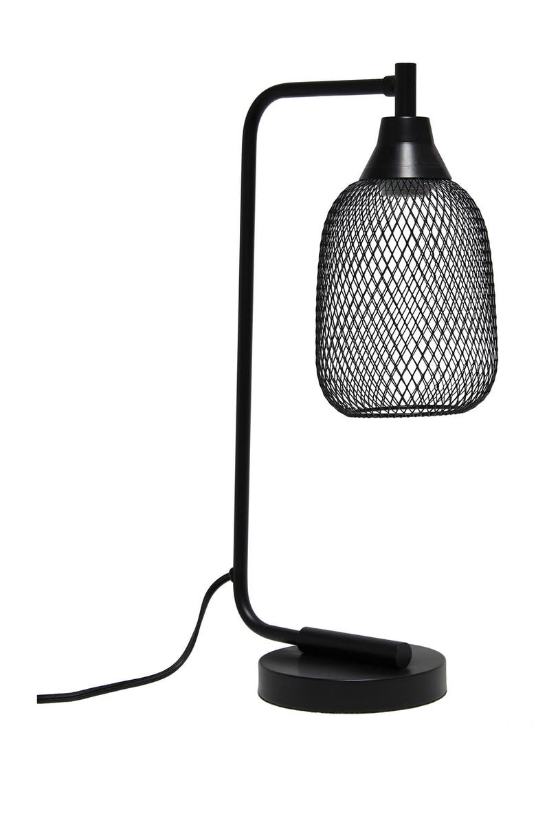 LALIA HOME Industrial Mesh Desk Lamp, Matte Black | Nordstromrack