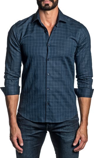 Jared Lang Regular Fit Check Button-Up Shirt | Nordstromrack