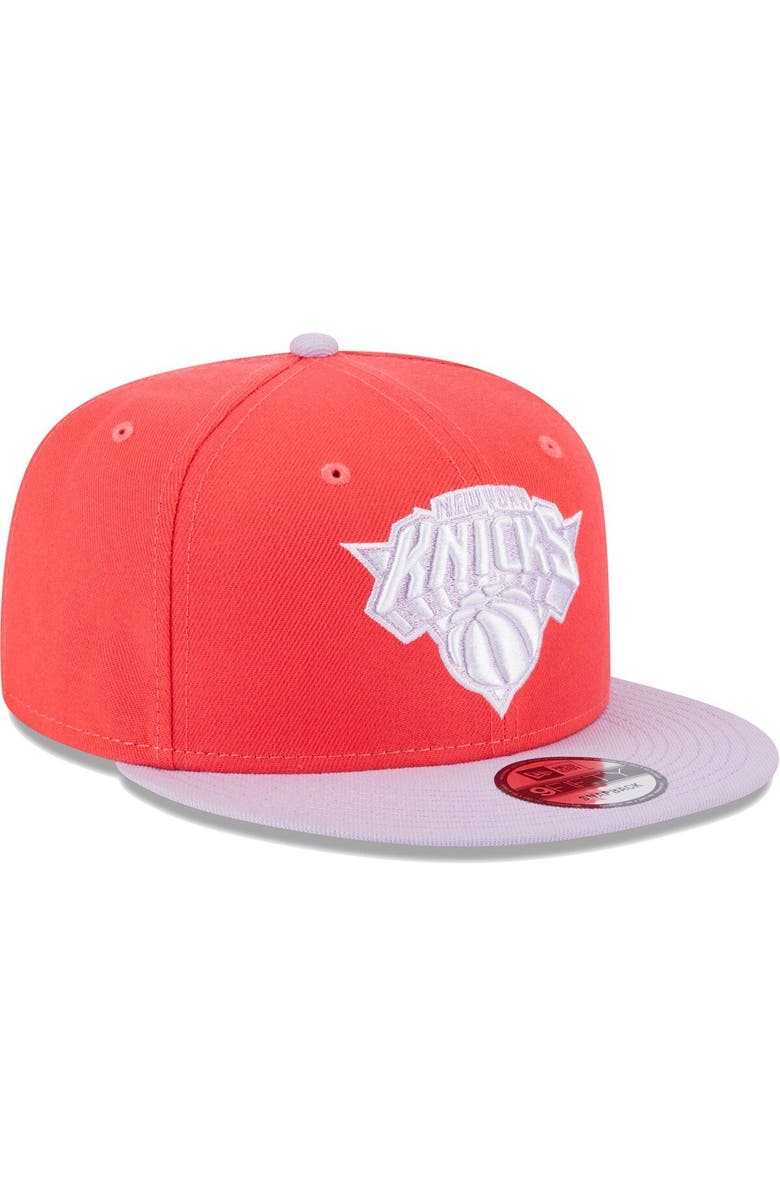 New Era Men's New Era Red/Lavender New York Knicks 2-Tone Color Pack ...