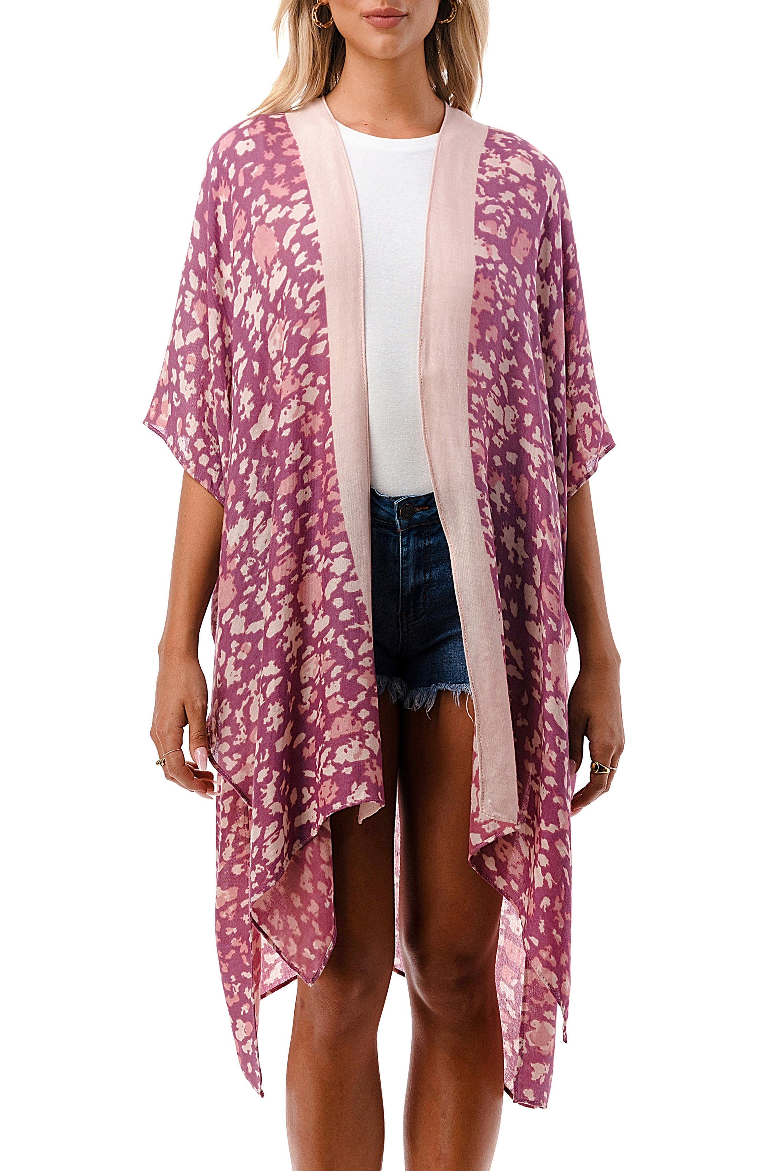 MARCUS ADLER Abstract Animal Print Topper | Nordstromrack