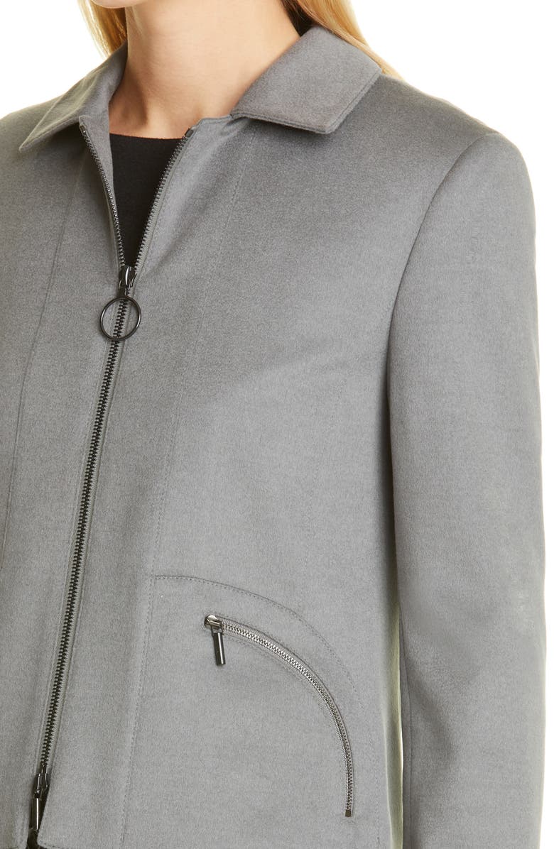 Akris punto Felted Wool Zip Jacket | Nordstrom
