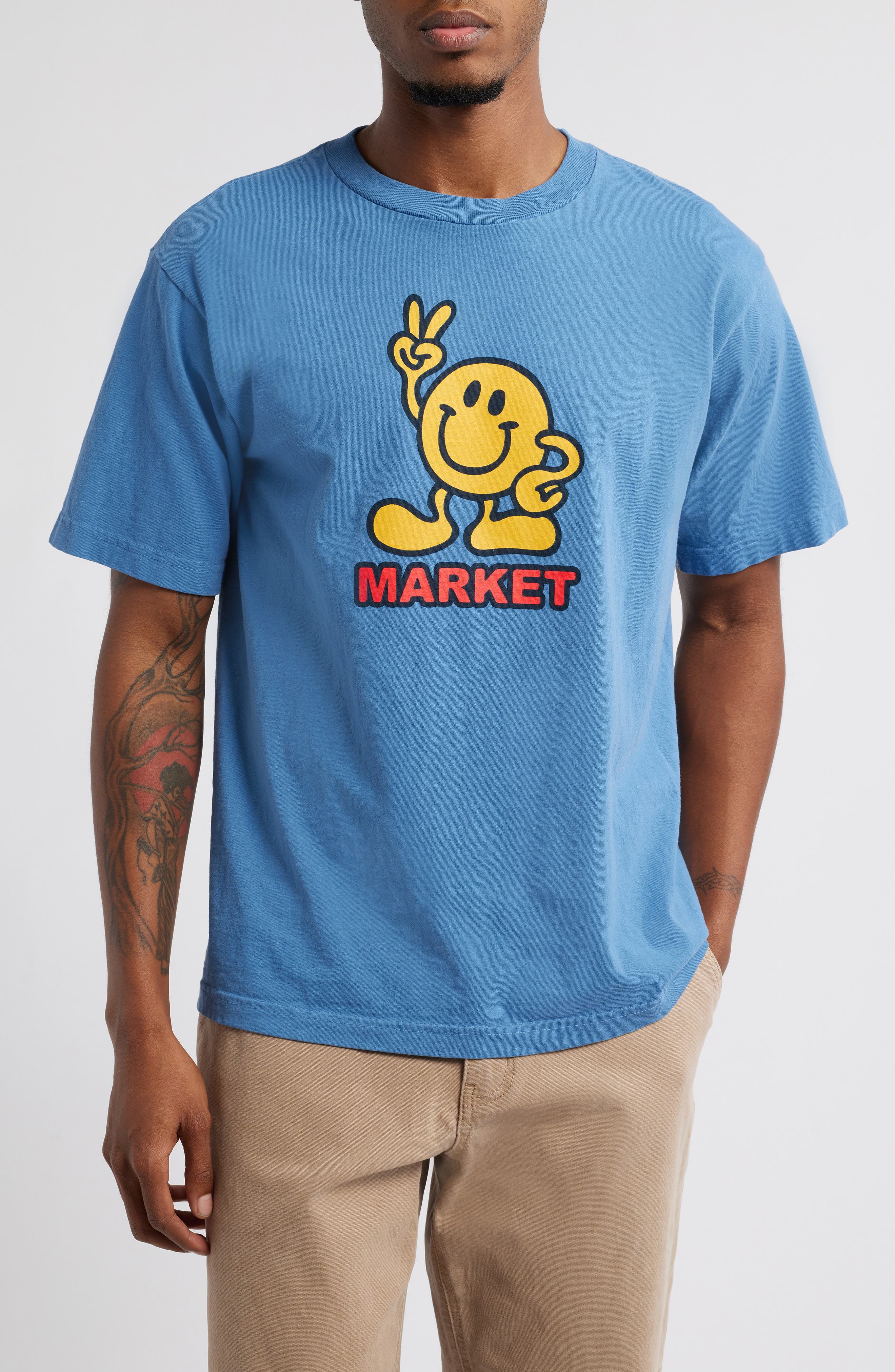 MARKET Good Neighbor SMILEY® Graphic T-Shirt (Men) | Nordstromrack