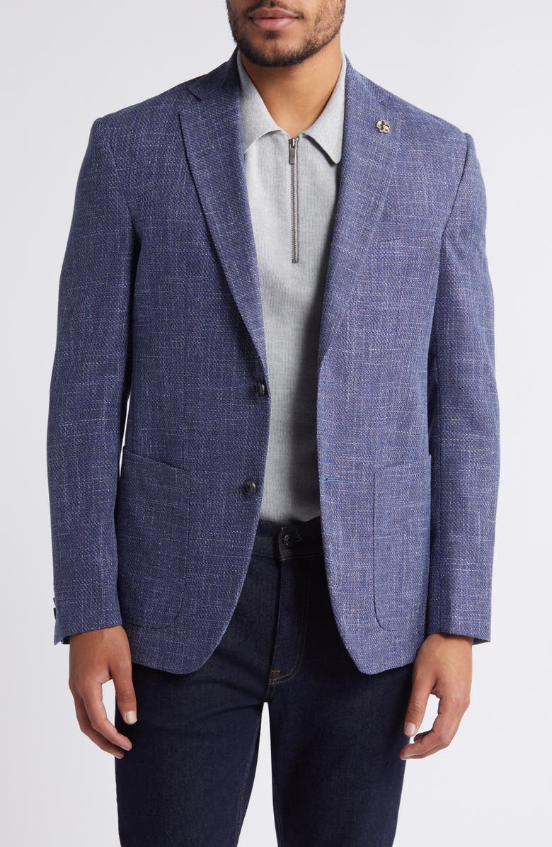 Ted Baker London Keith Slim Fit Melange Wool & Cotton Blend Sport Coat ...