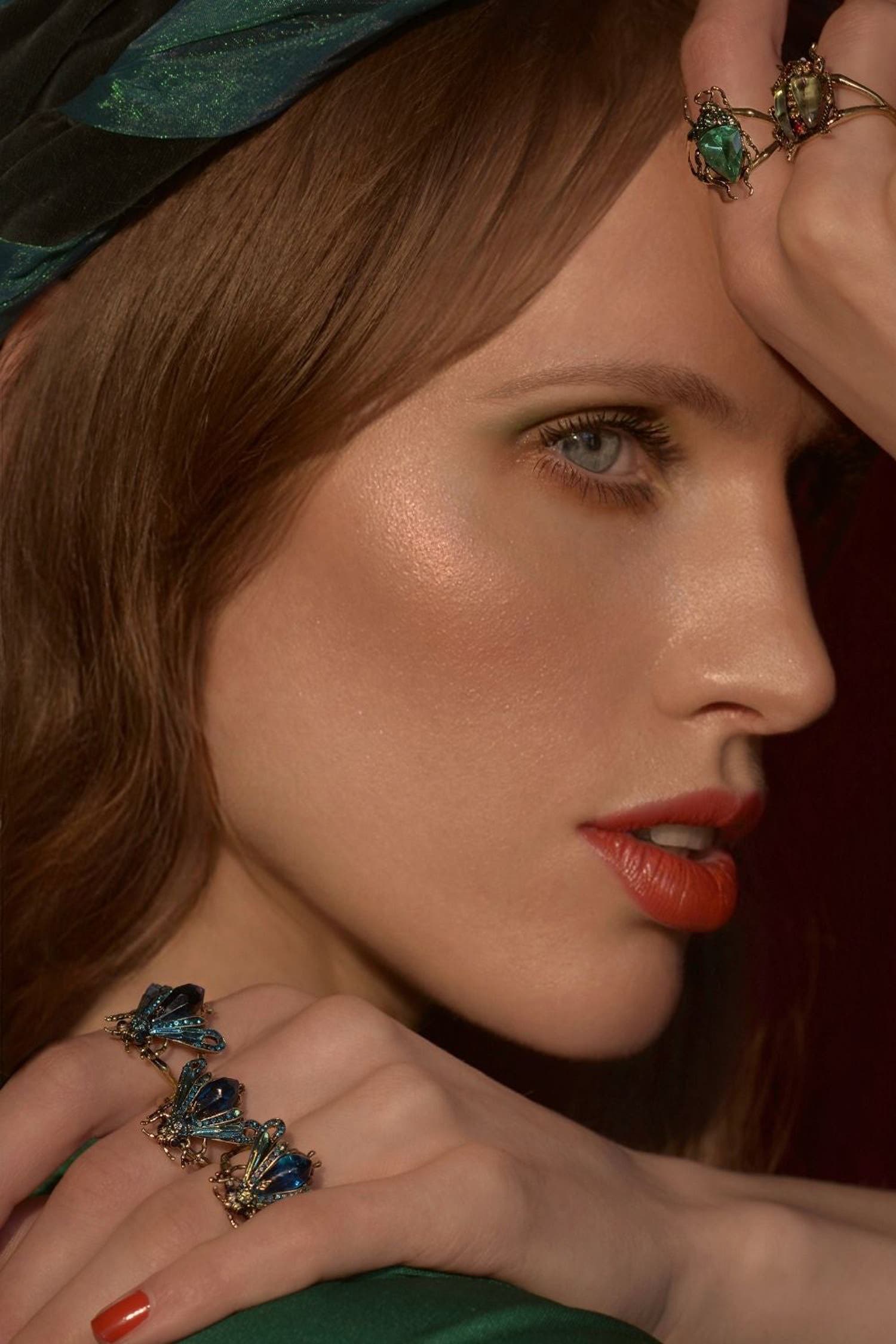 Bill Skinner Studio Bejewelled Beetle Ring | Nordstrom