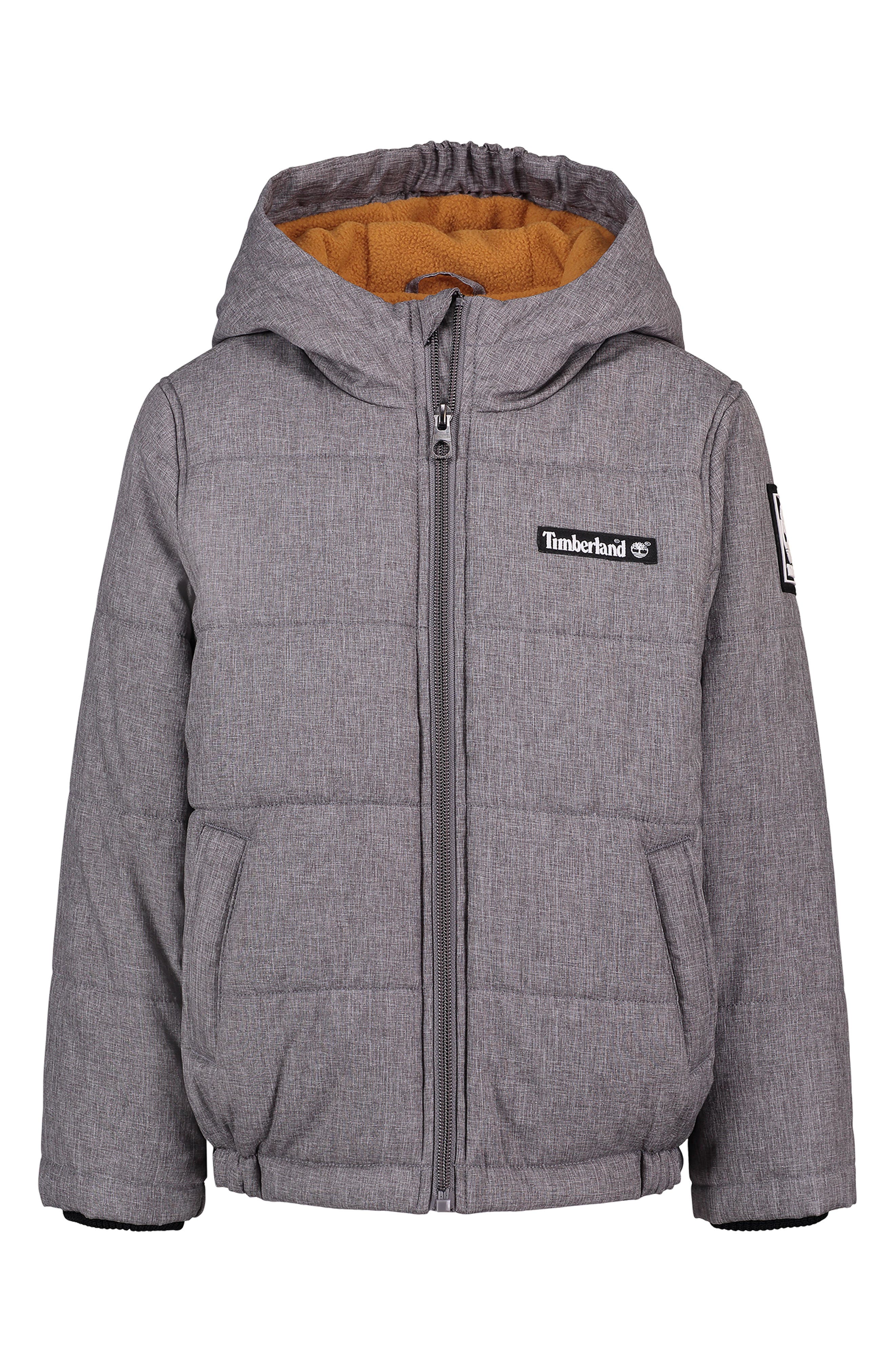 Timberland Kids' Hooded Puffer Jacket | Nordstromrack