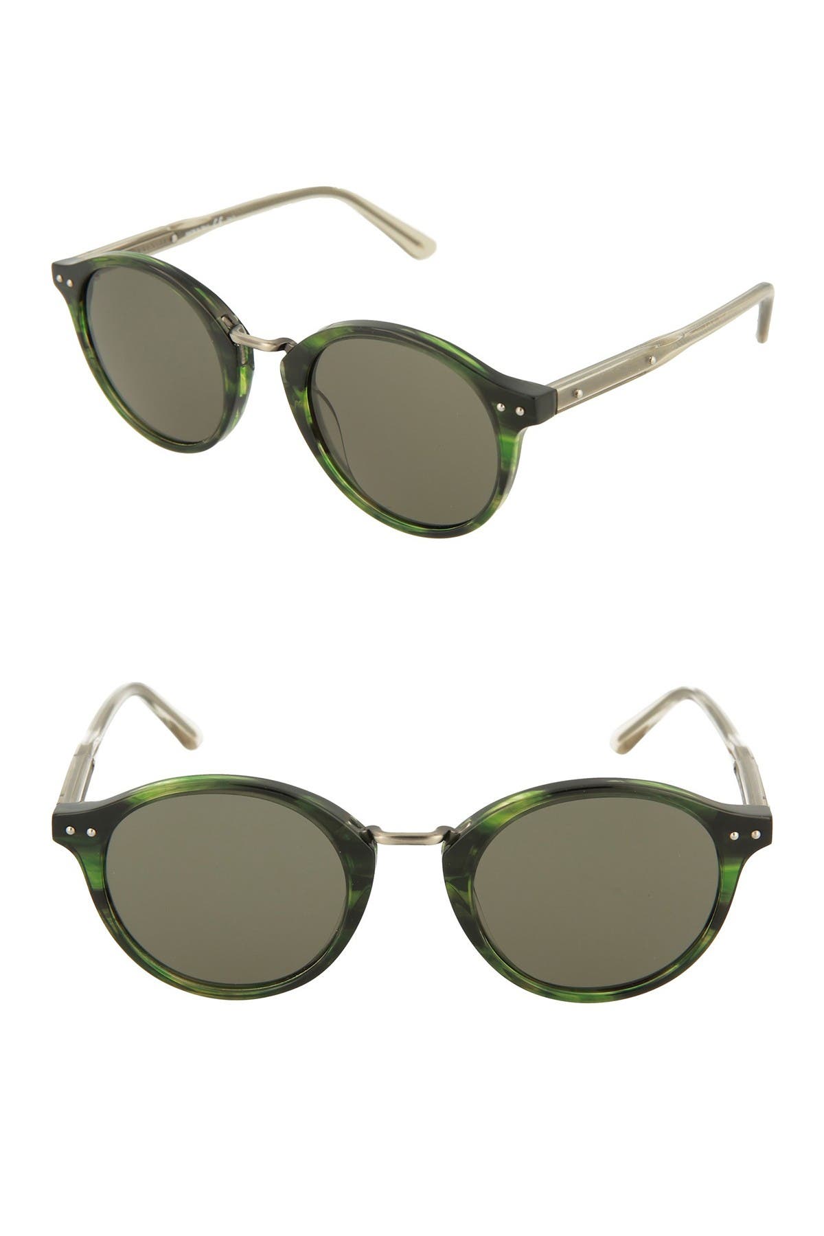 Bottega Veneta 48mm Round Core Sunglasses | Nordstromrack