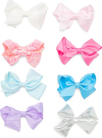 Capelli New York Bow Clips - Pack of 8 | Nordstromrack