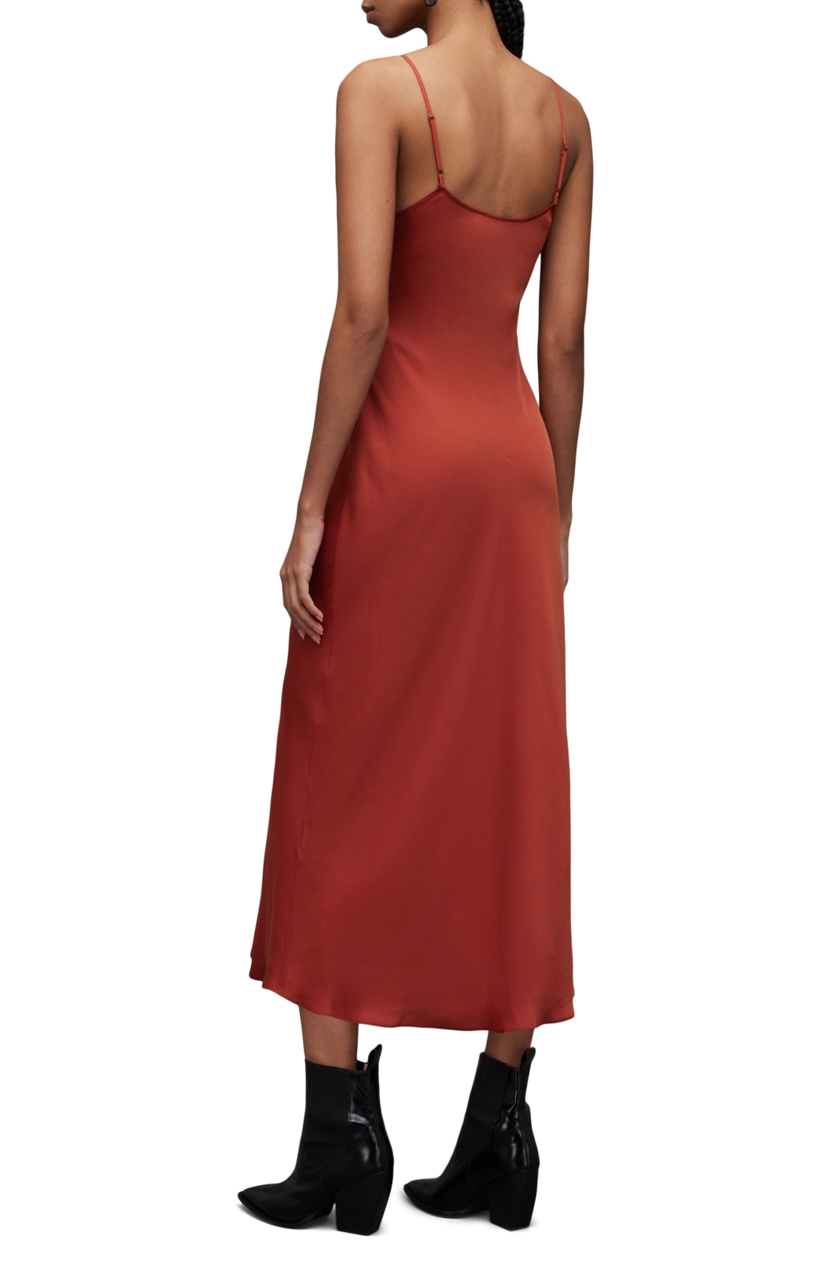 AllSaints Bryony V-Neck Slipdress | Nordstromrack