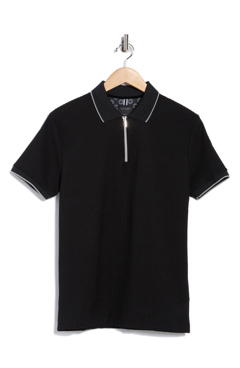 Cactus Man Tipped Half Zip Polo | Nordstromrack