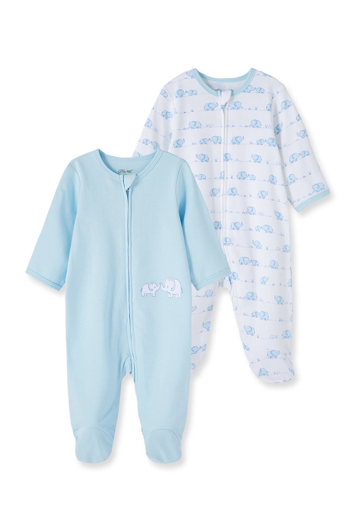 Little Me Elephant Footies - Set of 2 | Nordstromrack