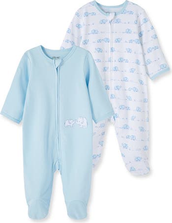 Little Me Elephant Footies - Set of 2 | Nordstromrack