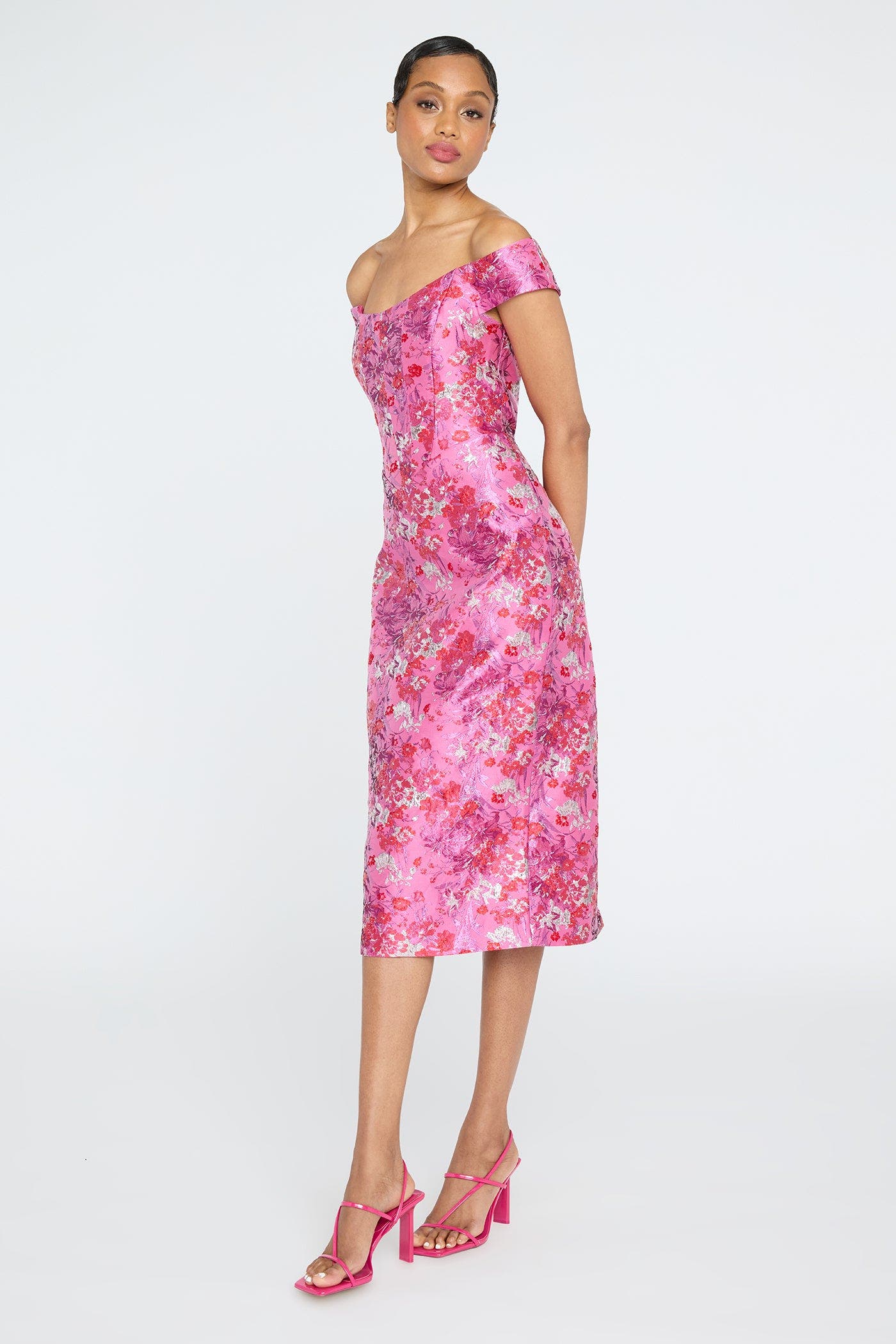 Theia Chantel Off Shoulder Dress | Nordstrom
