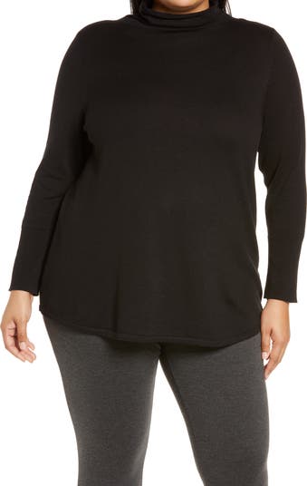 NIC+ZOE Vital Cotton Blend Turtleneck Sweater | Nordstrom