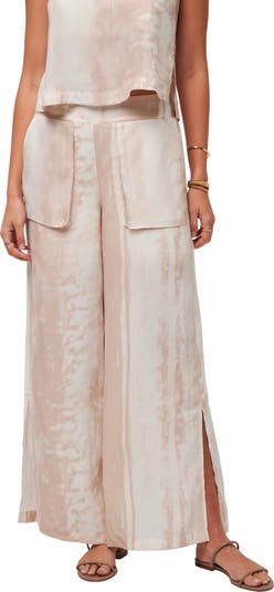 TravisMathew On the Wing Tie Dye Slit Hem Pants | Nordstromrack