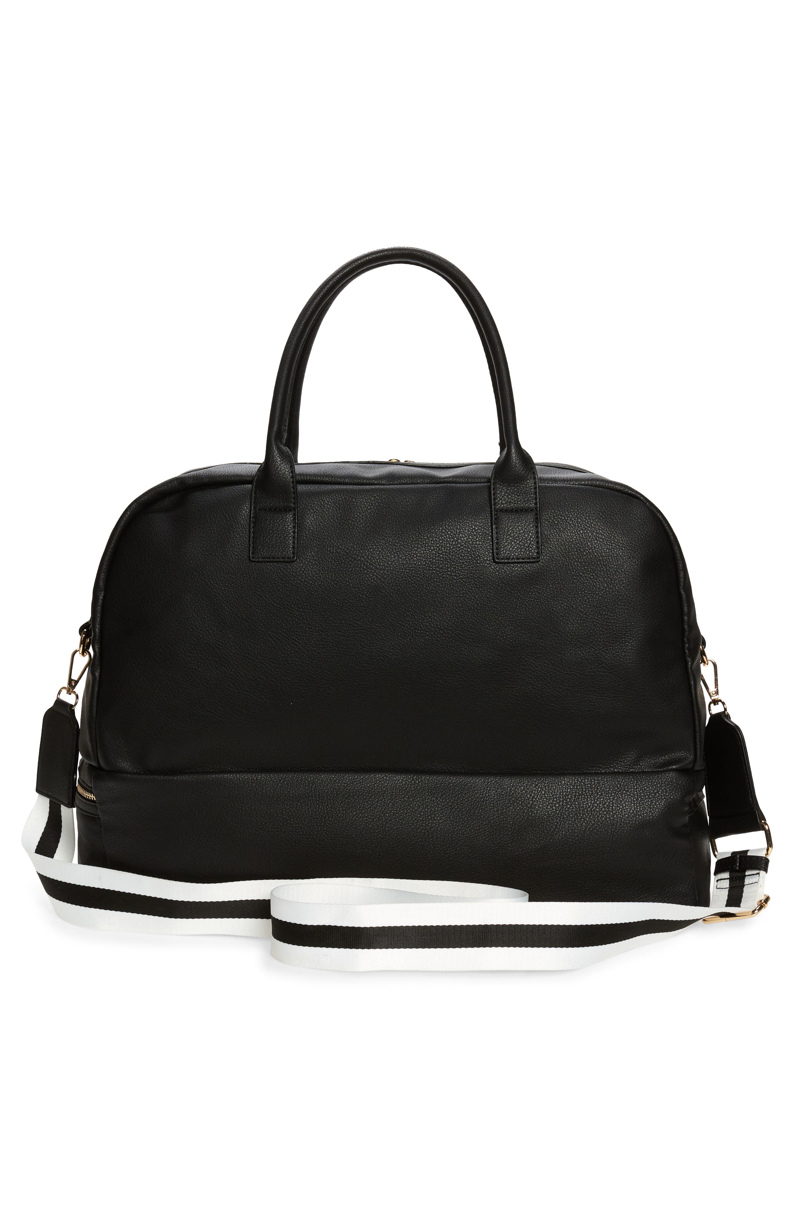Mali + Lili Large Riley Vegan Leather Weekend Travel Bag | Nordstromrack