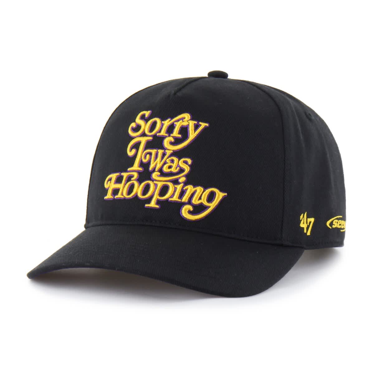'47 Men's Brand Seen by '47 Black Los Angeles Lakers Sorry I Was ...