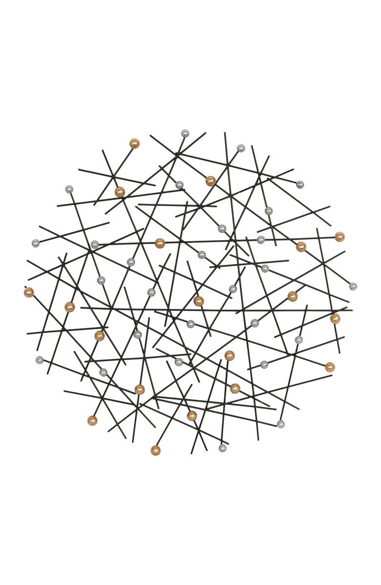 WILLOW ROW Black Iron Contemporary Wall Decor | Nordstromrack