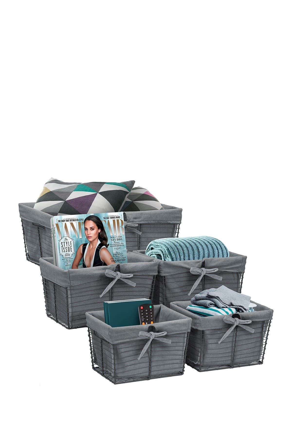 SORBUS Wire Basket Home Storage 5-Piece Set | Nordstromrack