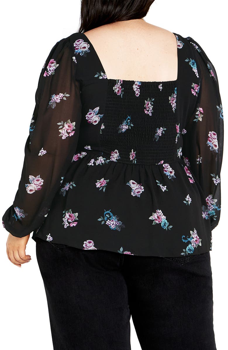 City Chic Jemina Floral Top | Nordstromrack