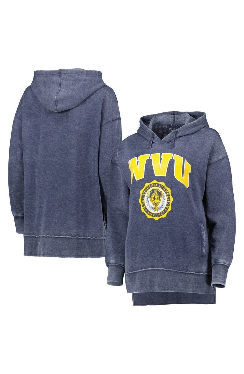 PRESSBOX Women's Pressbox Navy West Virginia Mountaineers Vintage ...