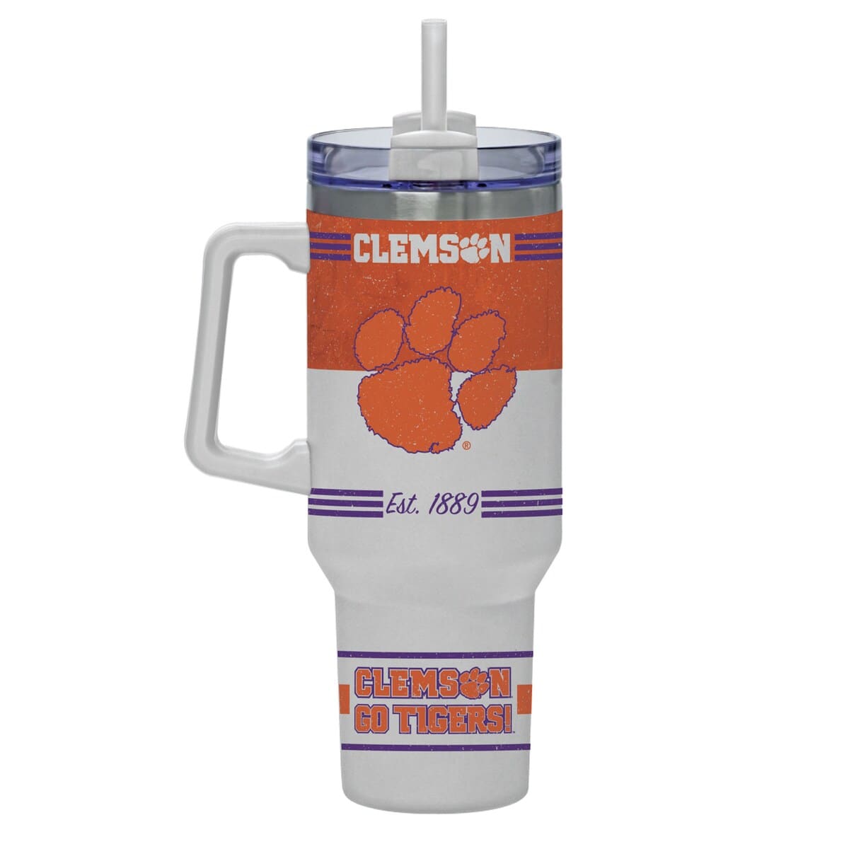 INDIGO FALLS Clemson Tigers 40oz. Rocky Vintage Tumbler | Nordstrom