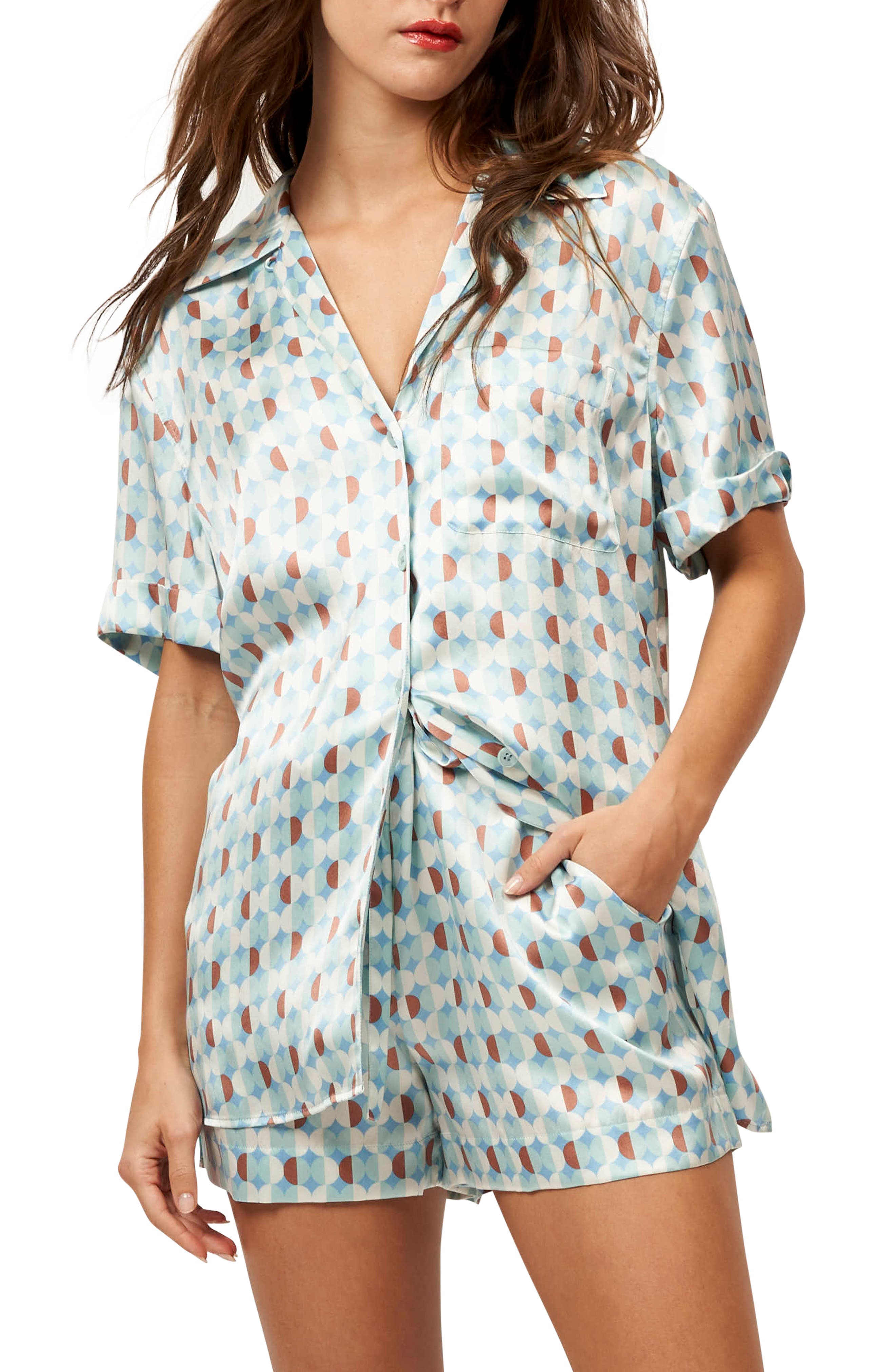 Equipment Oliver Print Silk Top | Nordstrom