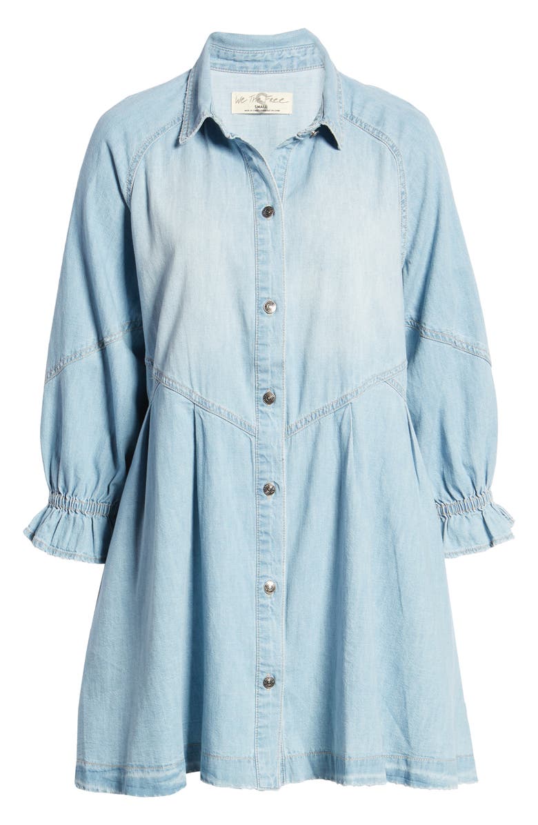 Free People Hannah Mini Shirtdress | Nordstromrack