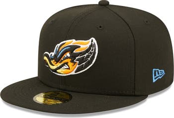 New Era Men's New Era Black Akron RubberDucks Authentic Collection Team ...