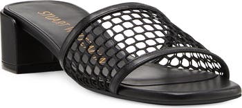 Stuart Weitzman Cayman 35 Block Slide Sandal (Women) | Nordstrom