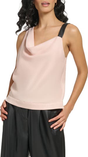 DKNY Asymmetric Cowl Neck Camisole | Nordstrom