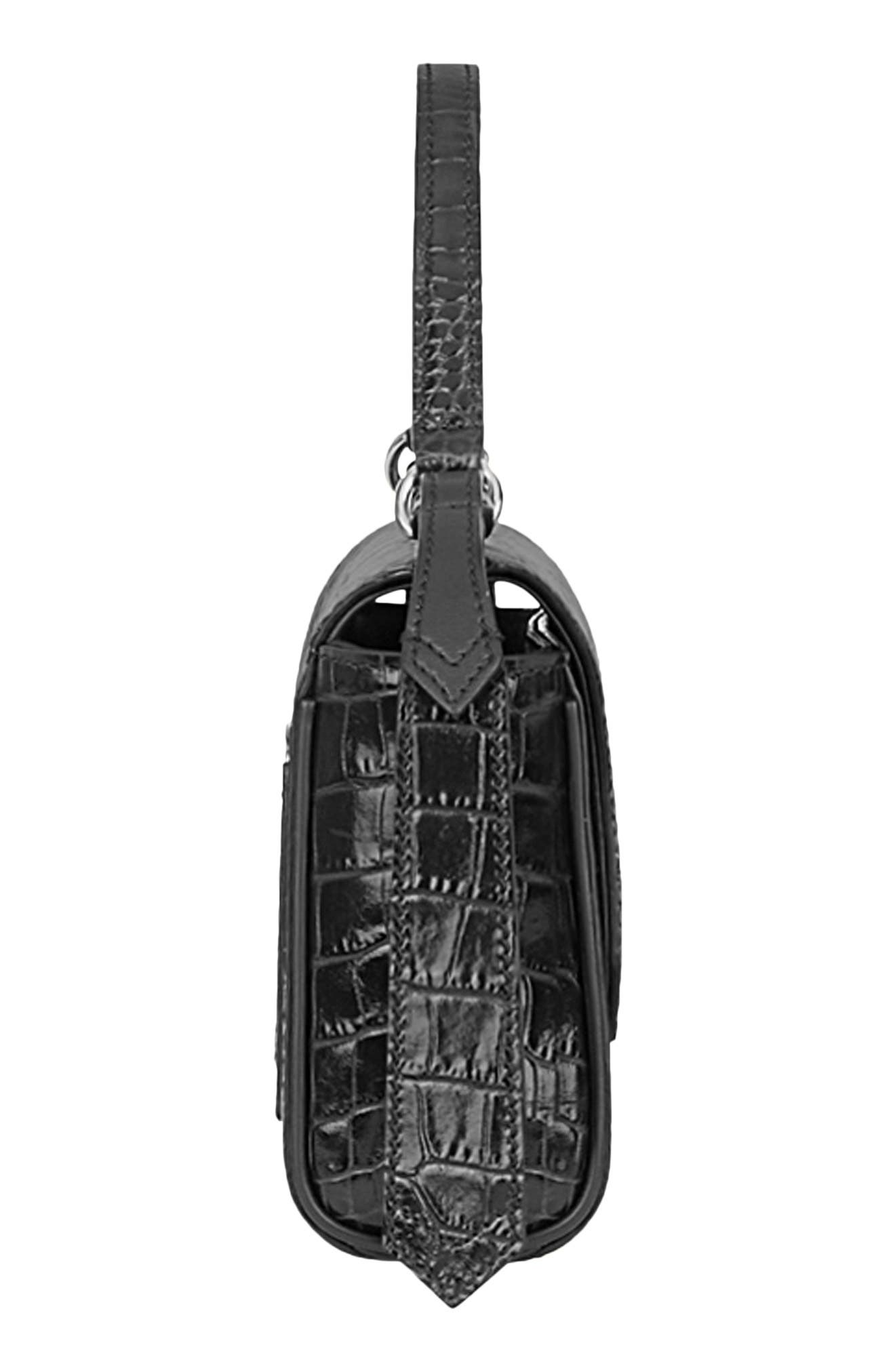 Givenchy Mini Eden Croc Embossed Leather Top Handle Bag | Nordstromrack