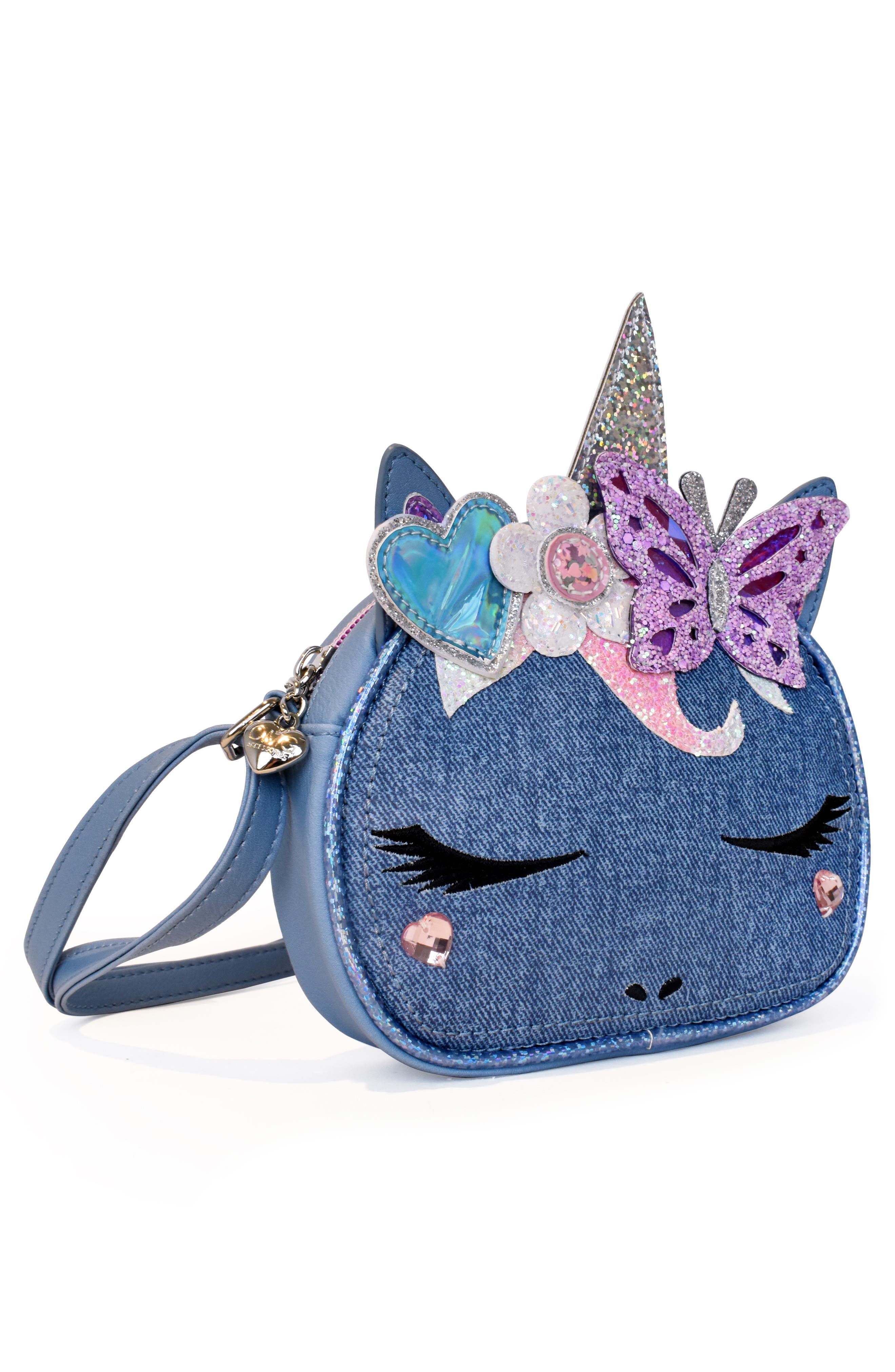 OMG Accessories Kids' Gwen Daisy Unicorn Crossbody Bag | Nordstromrack