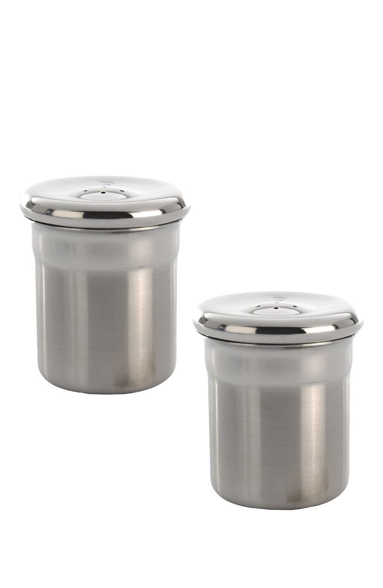 BergHOFF Essentials Stainless Steel Salt & Pepper 2-Piece Set ...