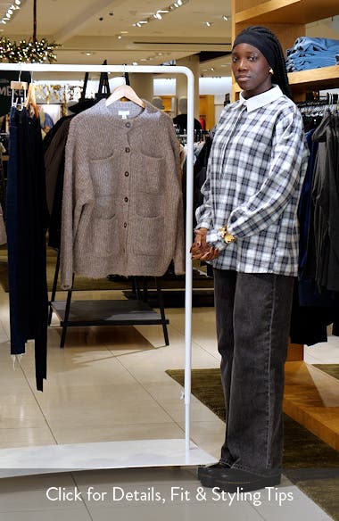 Topshop Double Pocket Cardigan | Nordstrom