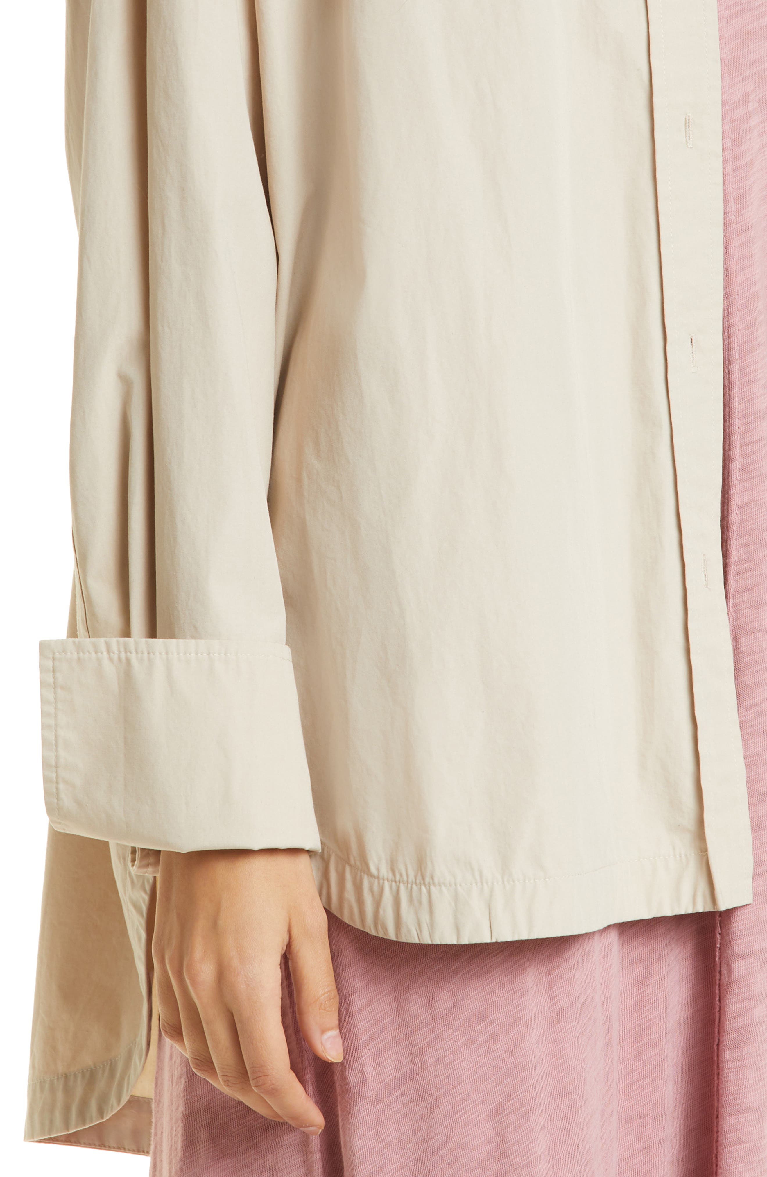 ATM Anthony Thomas Melillo Cotton Poplin Button-Up Shirt | Nordstrom