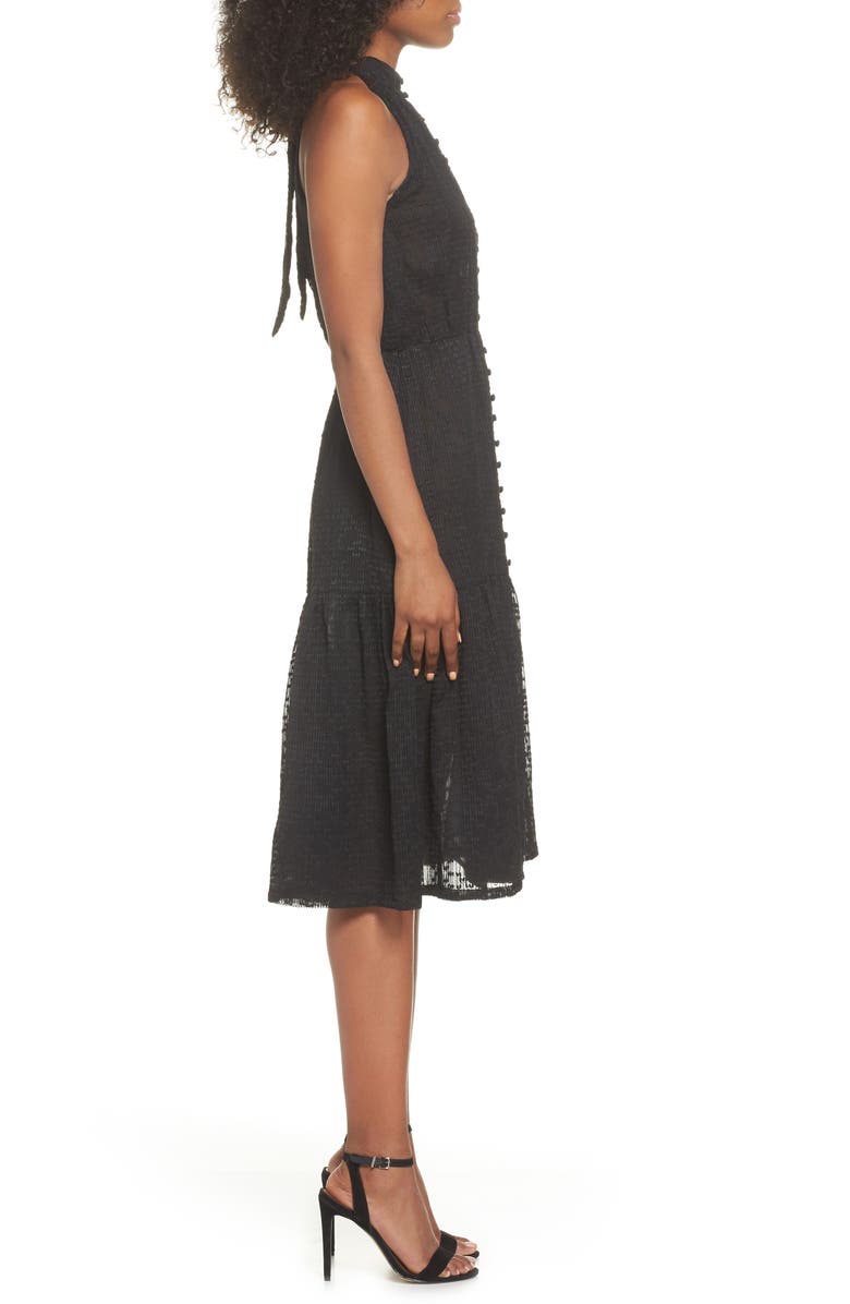 Lenon Button Front Midi Dress | Nordstromrack
