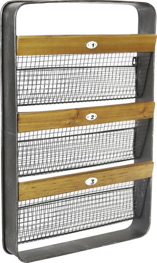 SAGEBROOK HOME Metal 3-File Wall Organizer | Nordstromrack