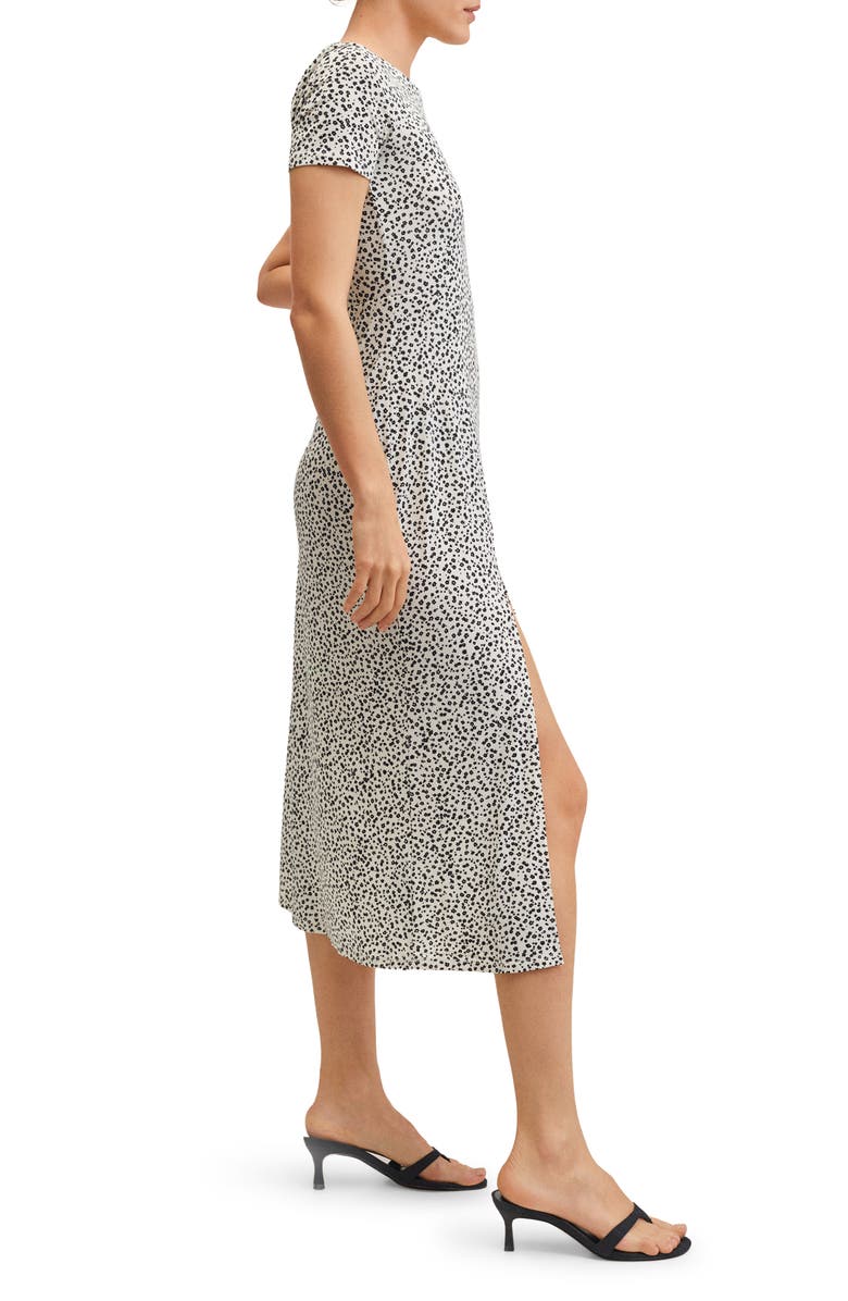 MANGO Print Knit Midi Dress | Nordstromrack