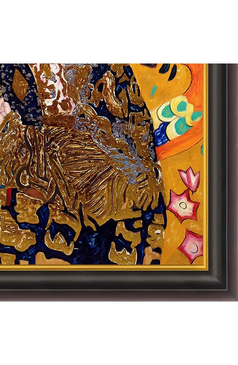 OVERSTOCK ART LA PASTICHE Framed Oil Painting Signora Con Ventaglio ...