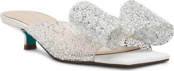 Betsey Johnson Babe Kitten Heel Slide Sandal (Women) | Nordstrom